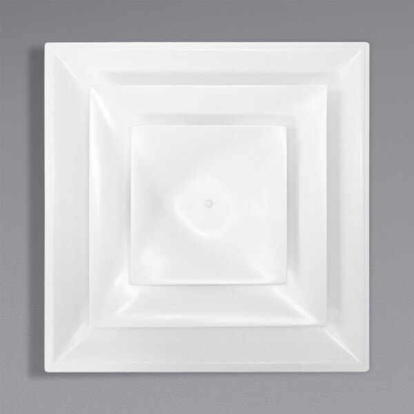 American Louver Company Stratus White Fire Rated Cone Diffuser with 8 ...