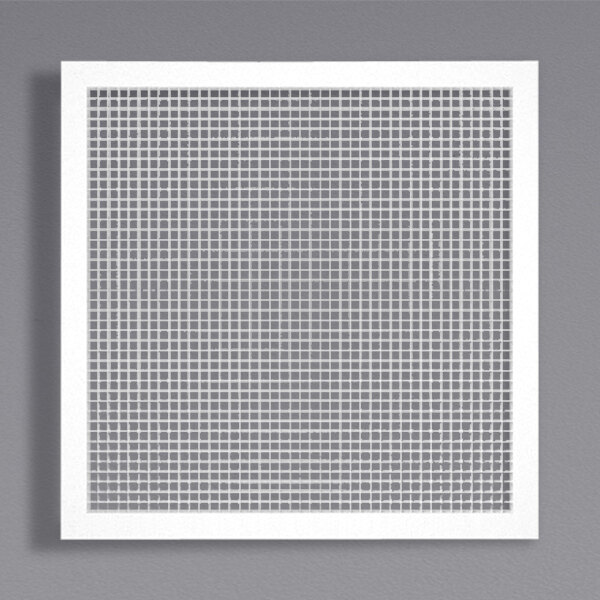 American Louver Company 22" x 22" Eggcrate Return Grille AG-22X22-RTW ...