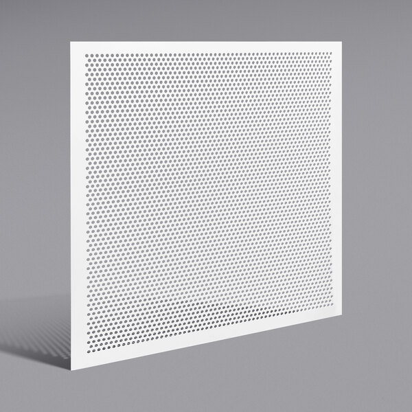 American Louver Company Stratus 1/4" Perforated Plastic Panel STR-PERF ...