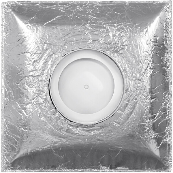 American Louver Company Stratus White Cone Diffuser with 6" Neck and R6 ...