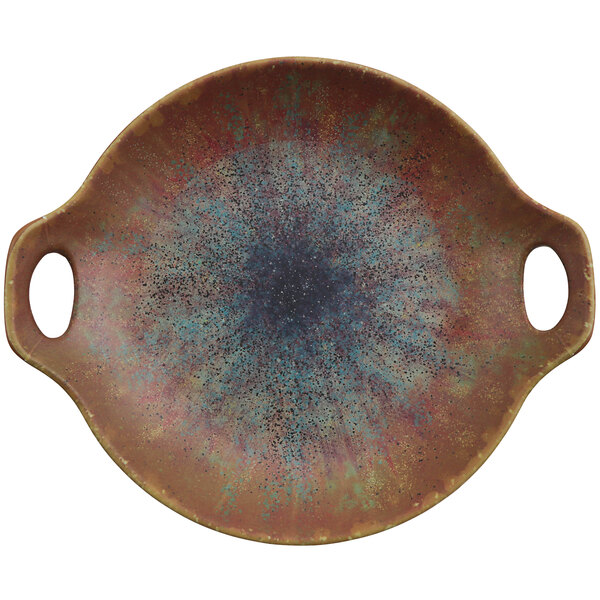 cheforward™ by GET Savor 9 1/16" Clay Azul Iris Melamine Wok / Plate ...