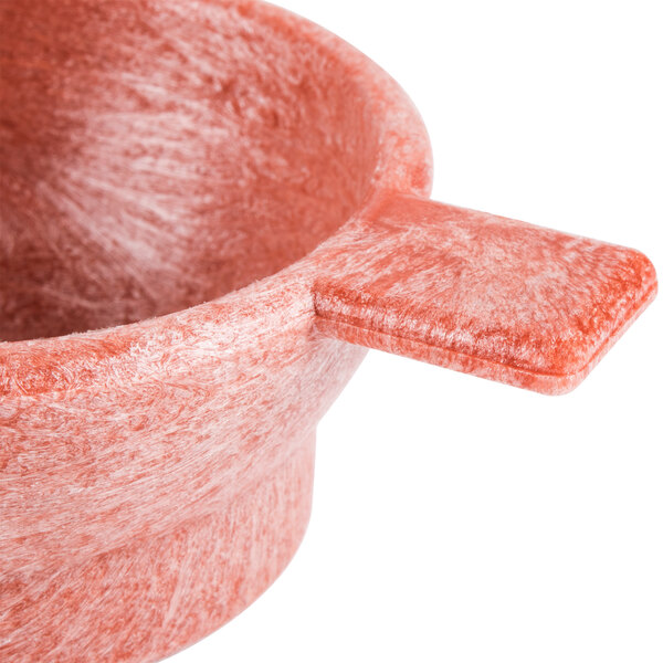 HS Inc. HS1003 4 oz. Paprika Polyethylene Salsa Cup - 24/Case