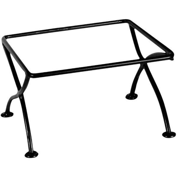 GET 10" x 10" x 6 1/2" Black Classic Square Riser