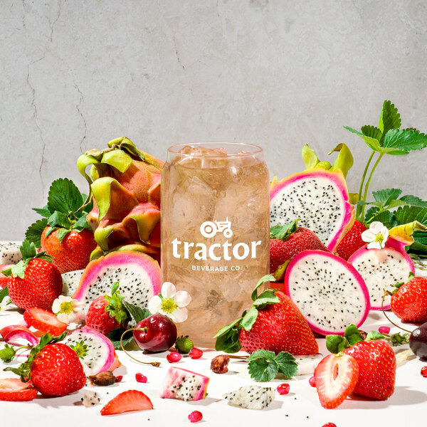 Tractor Beverage Co. Organic Strawberry Dragon Fruit Beverage 8.5:1 ...