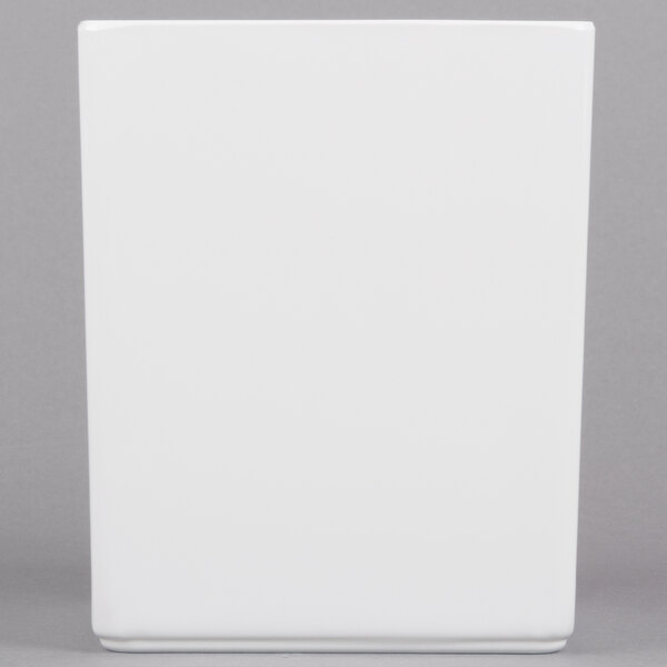 Cal-Mil 1391-15M Cater Choice White Melamine Box - 5" x 5" x 6"