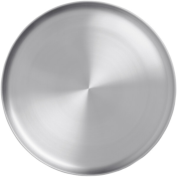 American Metalcraft Unity 10 1/2" Satin Stainless Steel Plate