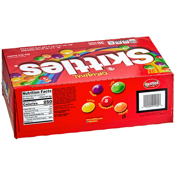 Skittles Original Packaged Candy in Bulk - 36/pack