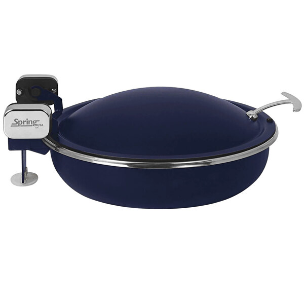 Spring USA Seasons 4 Qt. Round Sapphire Stainless Steel Induction ...