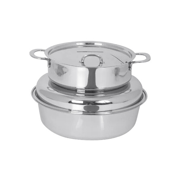 Spring USA Seasons 6 Qt. Stainless Steel Soup / Oatmeal Marmite ...