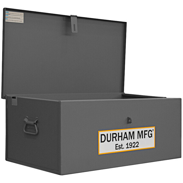 Durham Mfg 30 11/16" x 16 5/8" x 12 3/16" Lockable Steel Welder Box ...