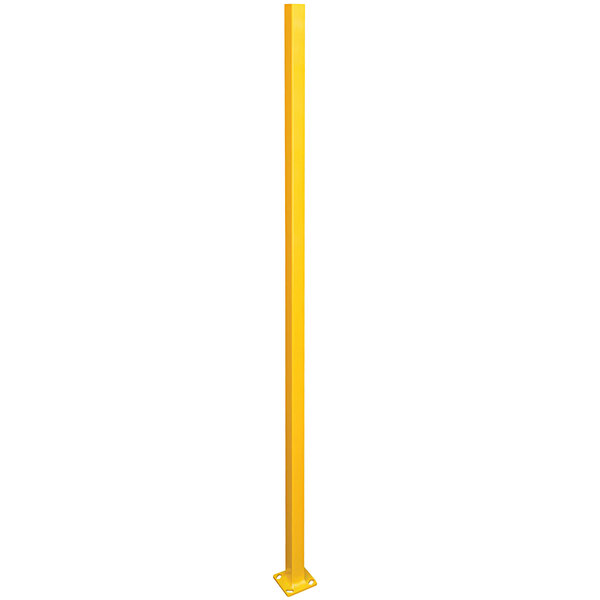Vestil 72" Yellow Steel In Line Post for Adjustable Perimeter Guard ...