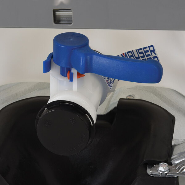 Vestil 48" x 40" x 46 1/2" White High Density Polyethylene Intermediate ...