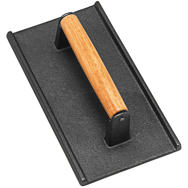 American Metalcraft 9" x 5" Cast Iron Steak Weight ISW3