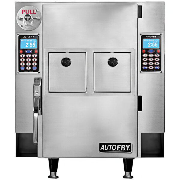 AutoFry Mini-C 2.75 Gallon Double Basket Automatic Ventless Fryer - 208 ...