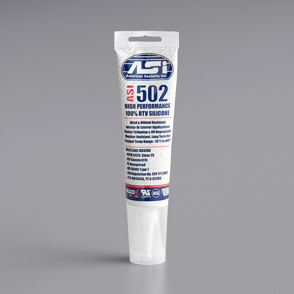 2.8 oz. Clear Finish Silicone Sealant