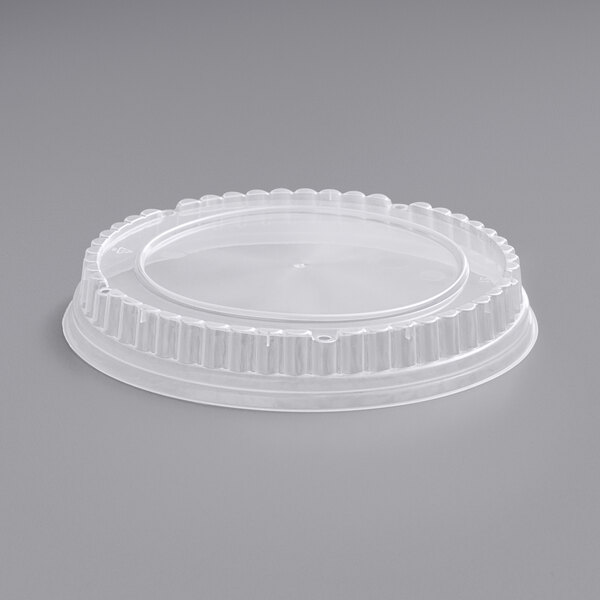 Innopak 42/44/54/85 oz. Clear Polypropylene Dome Food Bucket Lid - 360/Case