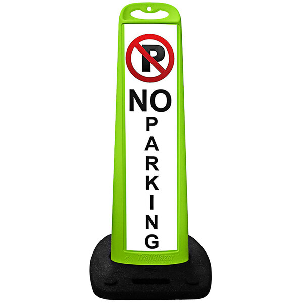 Cortina Trailblazer XL 45" Lime "No Parking" Hi-Intensity Prismatic ...