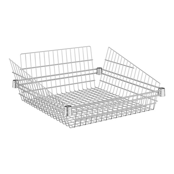 Regency 24" x 24" NSF Chrome Retail Storage Display Basket