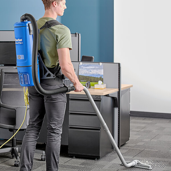 Clarke Comfort Pak 6 Qt. Backpack Vacuum with HEPA Filtration and Tool ...