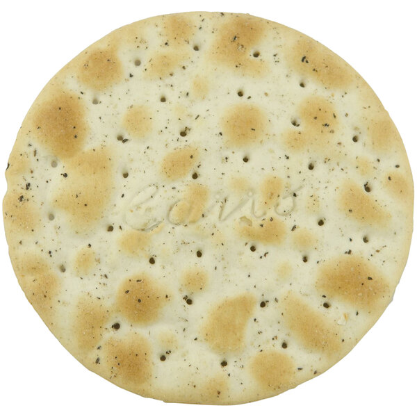 Carr's Table Water Cracked Pepper Crackers 4.25 oz. Box - 12/Case