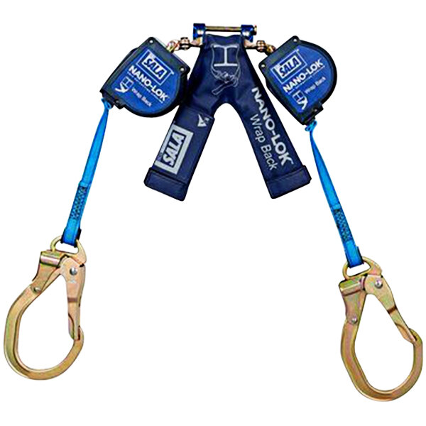 3M DBI-SALA Nano-Lok 8' Polyester Web Wrap Back Self-Retracting ...