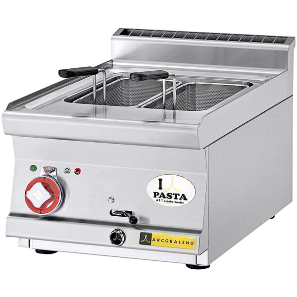 Arcobaleno APCT24 Elena 4.5 Gallon Electric Countertop Pasta Cooker ...