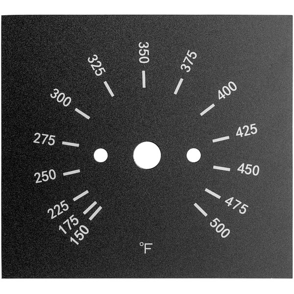 Main Street Equipment 541124366 Retrofit Temperature Dial Sticker for ...