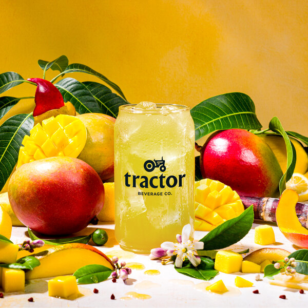 Tractor Beverage Co. Organic Mango Beverage 8.5:1 Concentrate 32 fl. oz.