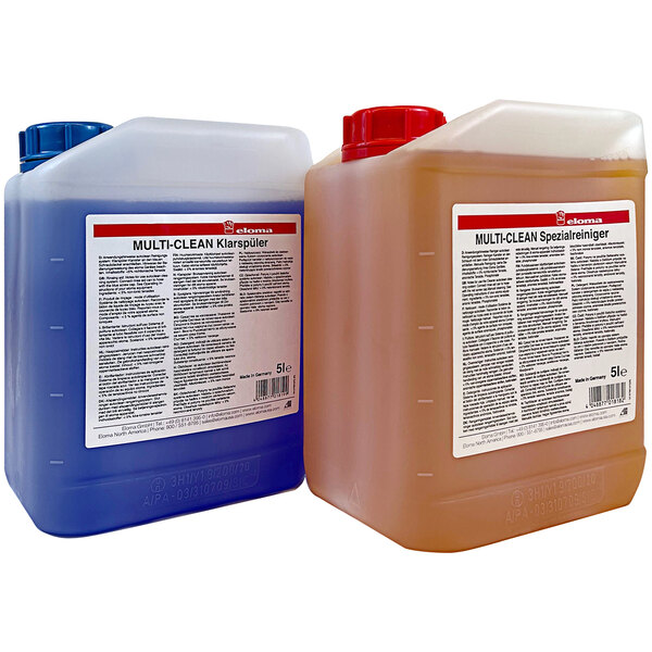 Eloma E2001918 Multi-Clean Space-Saver Set with Oven Cleaner and Rinse Aid