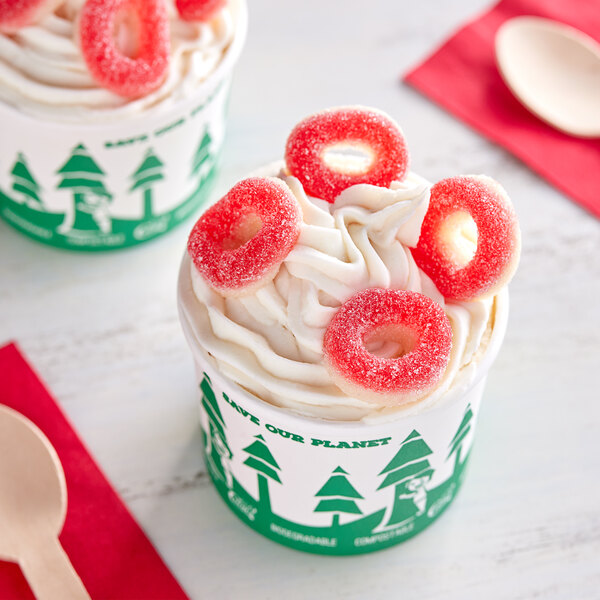 Kervan Gummy Strawberry Rings 5 lb.