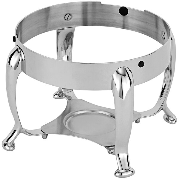 Spring USA Reflection E372-28 Mini Round Chafer Stand with Fuel Holder ...