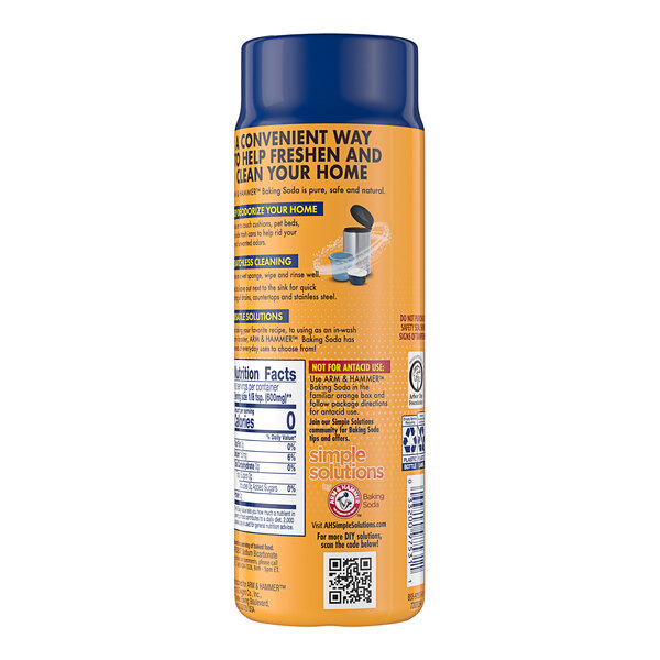 Arm & Hammer 12 oz. Baking Soda Shaker - 6/Case