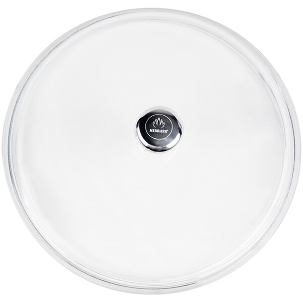 Mibrasa 9 3/8" Round Glass Casserole Dish Lid with Aluminum Handle