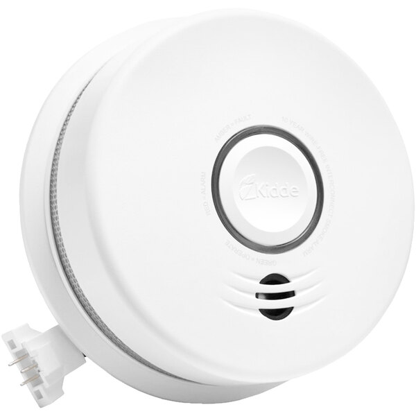 Kidde Hardwired Intelligent Smoke Alarm with Wireless Interconnect and ...