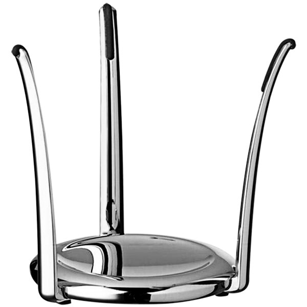 APS King 5 15/16" x 5 1/2" Three-Pronged Metal Display Stand APS 03622 ...