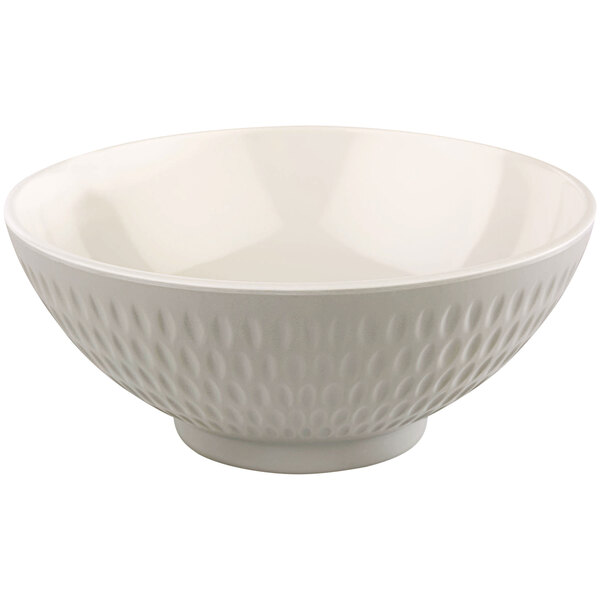 APS Asia Plus 20.4 oz. Cream / Taupe Textured Melamine Bowl APS 15403 ...