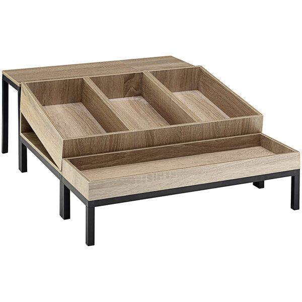 Abert Revolution 27 1/2" x 20 5/8" x 8 7/8" Riser Set with Divided Tray ...