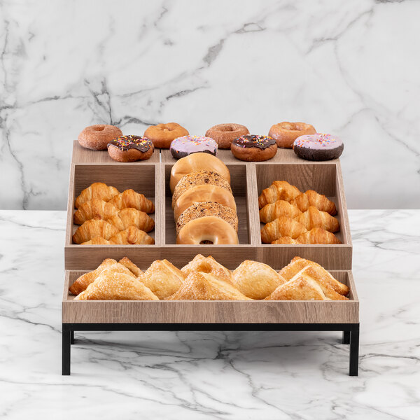 Abert Revolution 27 1/2" x 20 5/8" x 8 7/8" Riser Set with Divided Tray ...