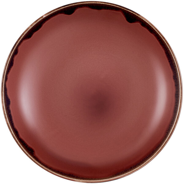 Dudson Harvest 40 oz. Plum Coupe China Bowl by Arc Cardinal - 12/Case