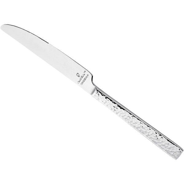 Oneida Chef's Table Hammered by 1880 Hospitality B327KDTF 9 1/2" 18/0 ...