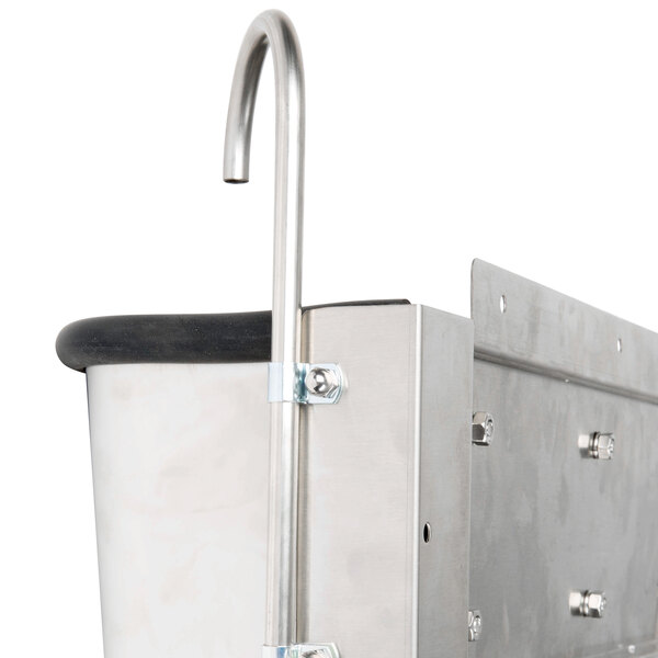 Nemco 77316-19 20 5/8" Ice Cream Dipper Well and Faucet Set