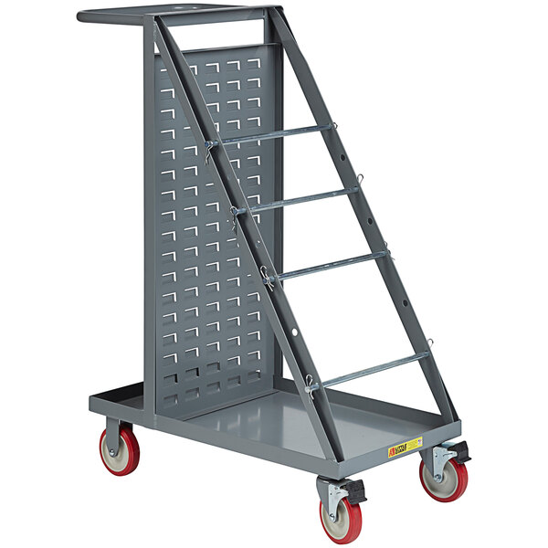 Little Giant 32" x 18" x 46 1/4" Wire Reel Cart with Louvered Panel ...