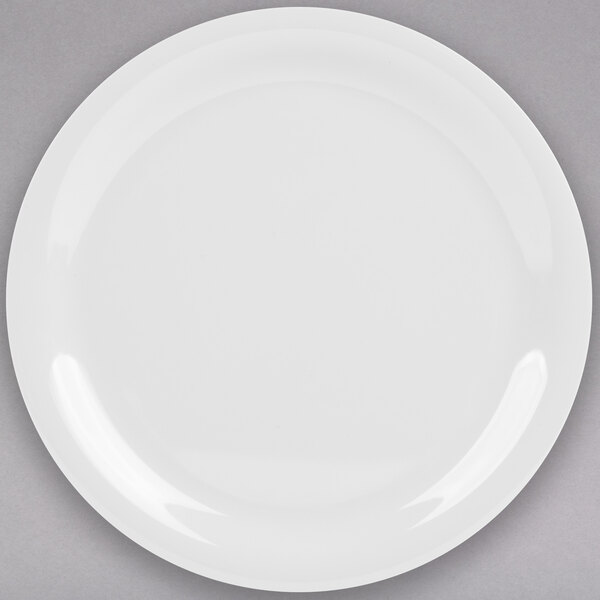 GET NP-9-DW Diamond White 9" Narrow Rim Plate - 24/Case