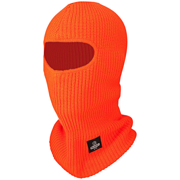 RefrigiWear Orange Open-Hole Face Mask 0047RORGOSA
