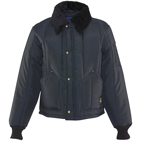 RefrigiWear Iron-Tuff Arctic Navy Jacket 0359RNAV5XL - 5XL