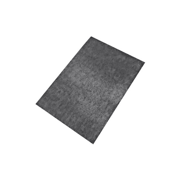 Powr-Flite SS80ORB 14" x 20" Gray Sanding Pad with 80 Grit - 10/Case
