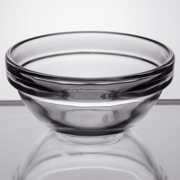 Arcoroc E9156 Stackable 2.75 oz. Glass Ingredient Bowl by Arc Cardinal ...
