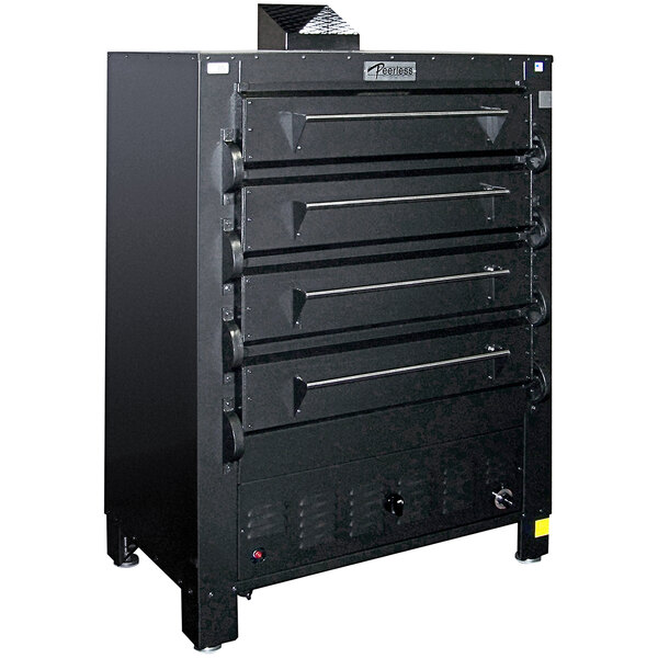 Peerless 2324B LP Liquid Propane Large Capacity 4-Pan Quadruple Deck ...