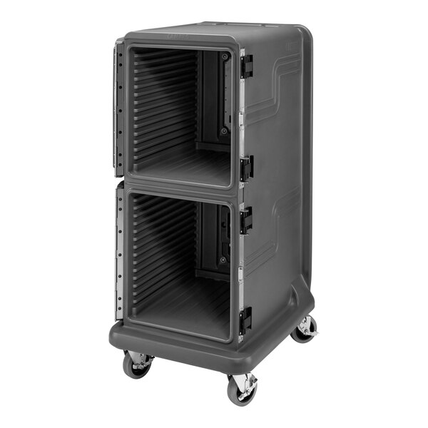 Cambro Pro Cart Ultra® Tall Charcoal Gray Pan Carrier - 2 Active Cold ...
