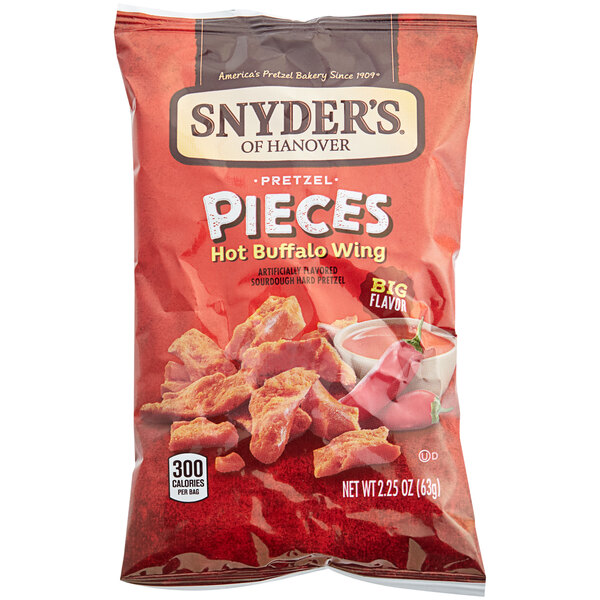Snyder's of Hanover Hot Buffalo Pretzel Pieces (60/Case)